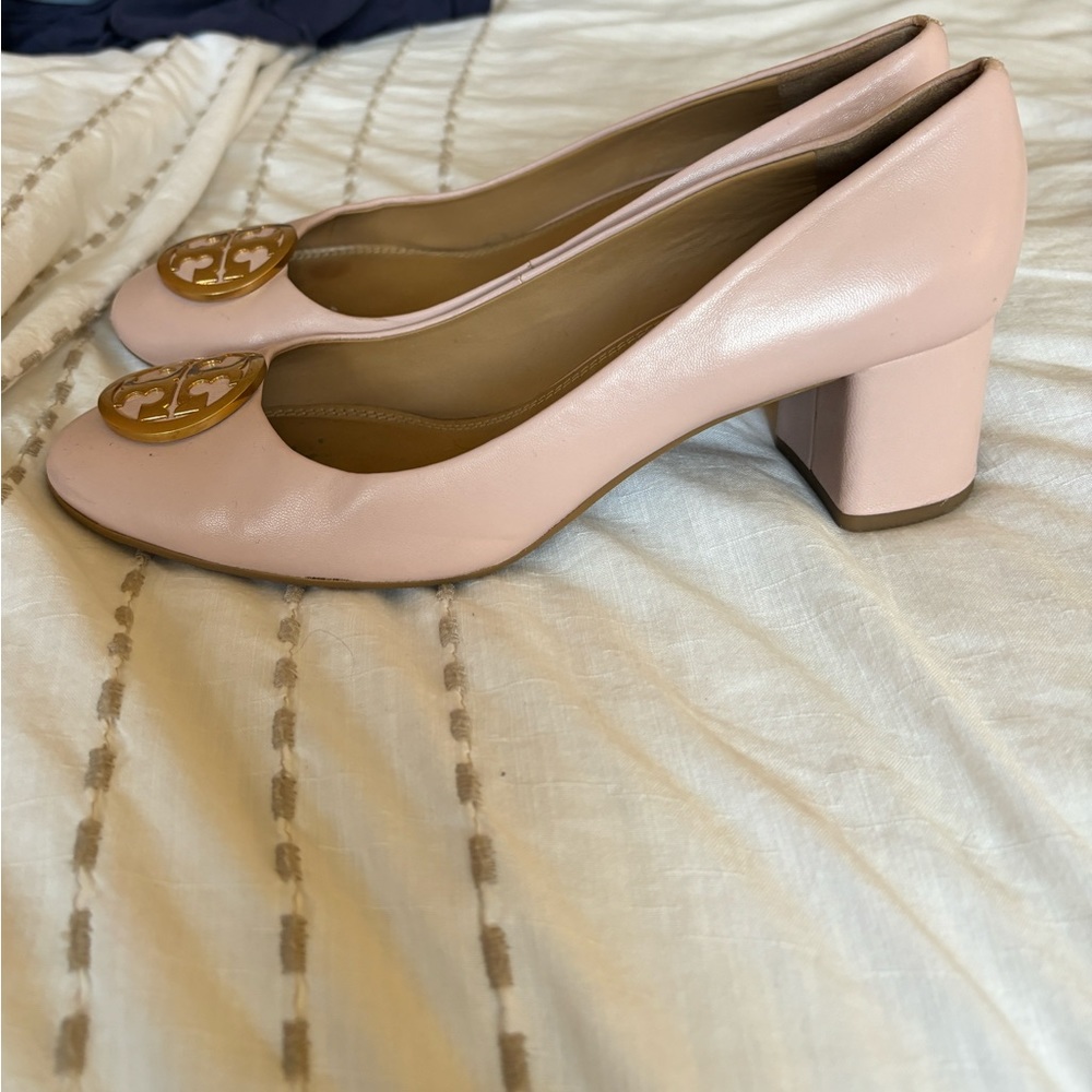 Tory Burch Pink Block Heels - Gem